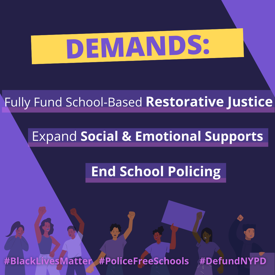 DSC-NY Rally and March for Police-Free Schools on June 5th – Dignity in ...
